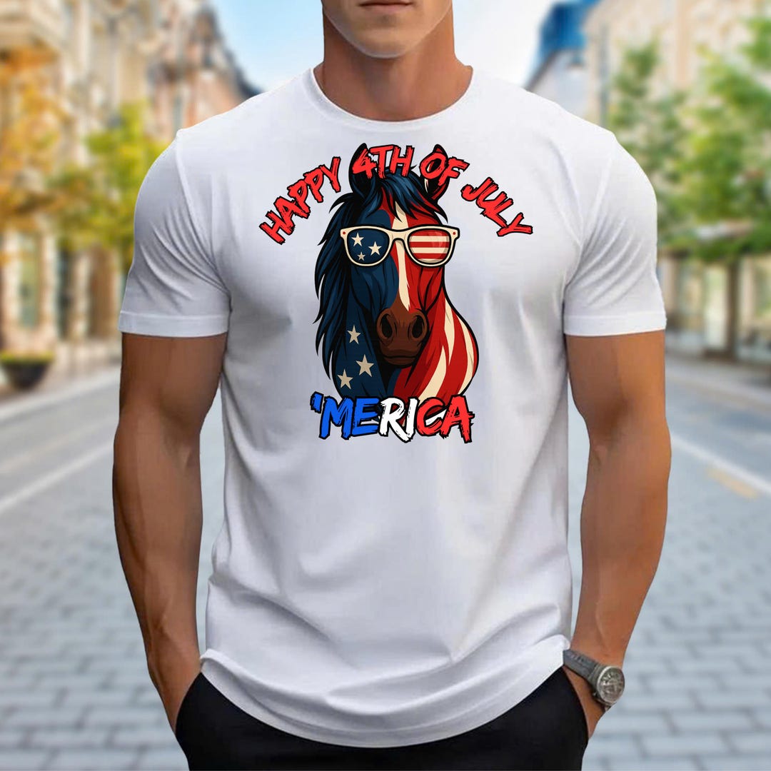 Patriotic Nokota Horse PNG – North Dakota State Animal 4th of July ...