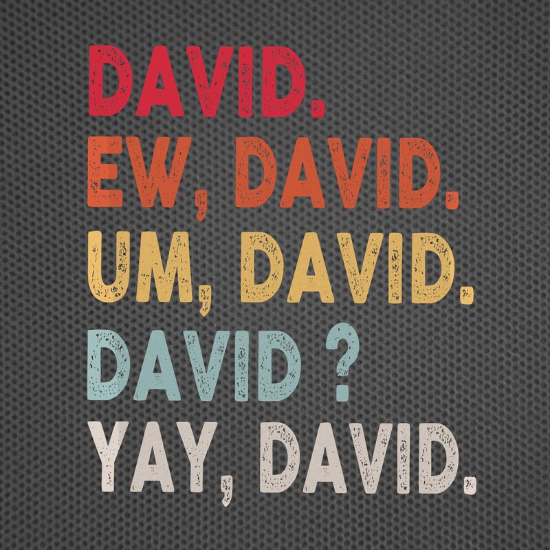 Ew David Svg - Etsy