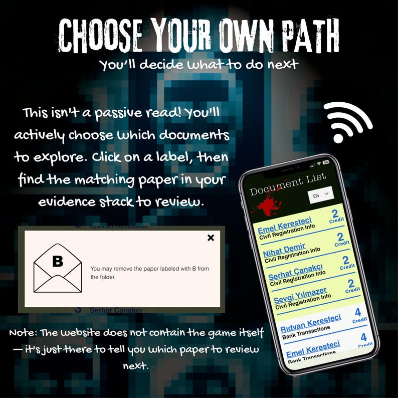 An Istanbul Riddle I Murder Mystery Game – Printable Case File (instant ...