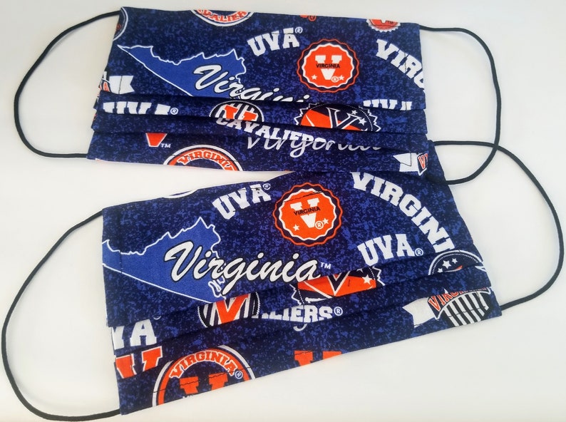 UVA Face Mask With Removable Nose Band and Filter Opening - University ...