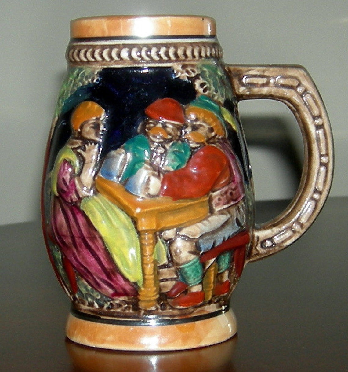 Antique Ceramic Beer Mug Stein From Japan - Etsy