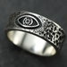 Eye Band Ring, Sterling Silver - Etsy