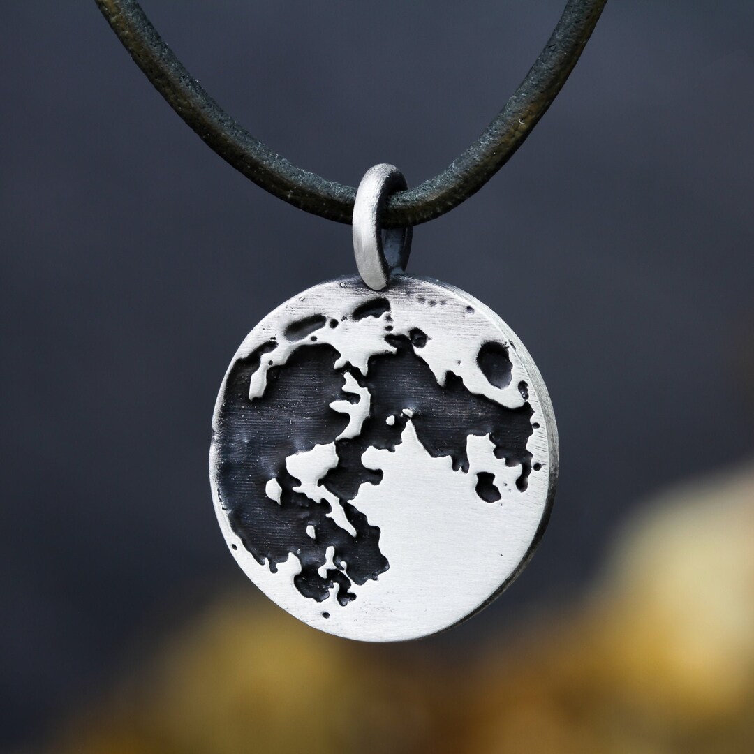 Moon Jewellery, Moon Necklace, Silver Moon Jewellery, Silver Moon ...
