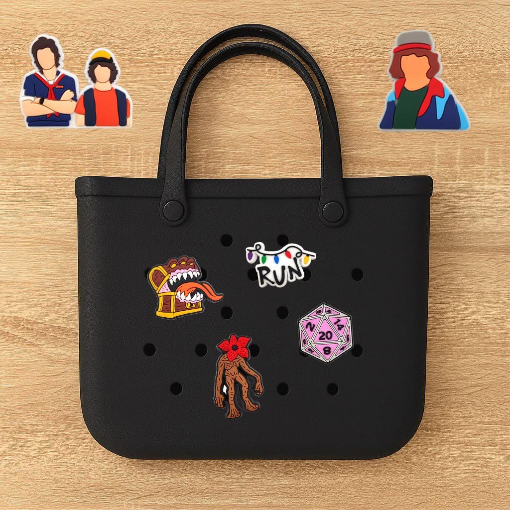 Cartoon Horror Shoe Charms, Cute Anime Charms for Shoes & Bags, Fun ...