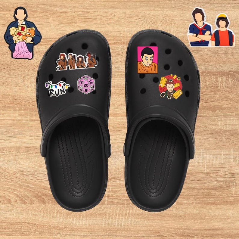 Cartoon Horror Shoe Charms, Cute Anime Charms for Shoes & Bags, Fun ...