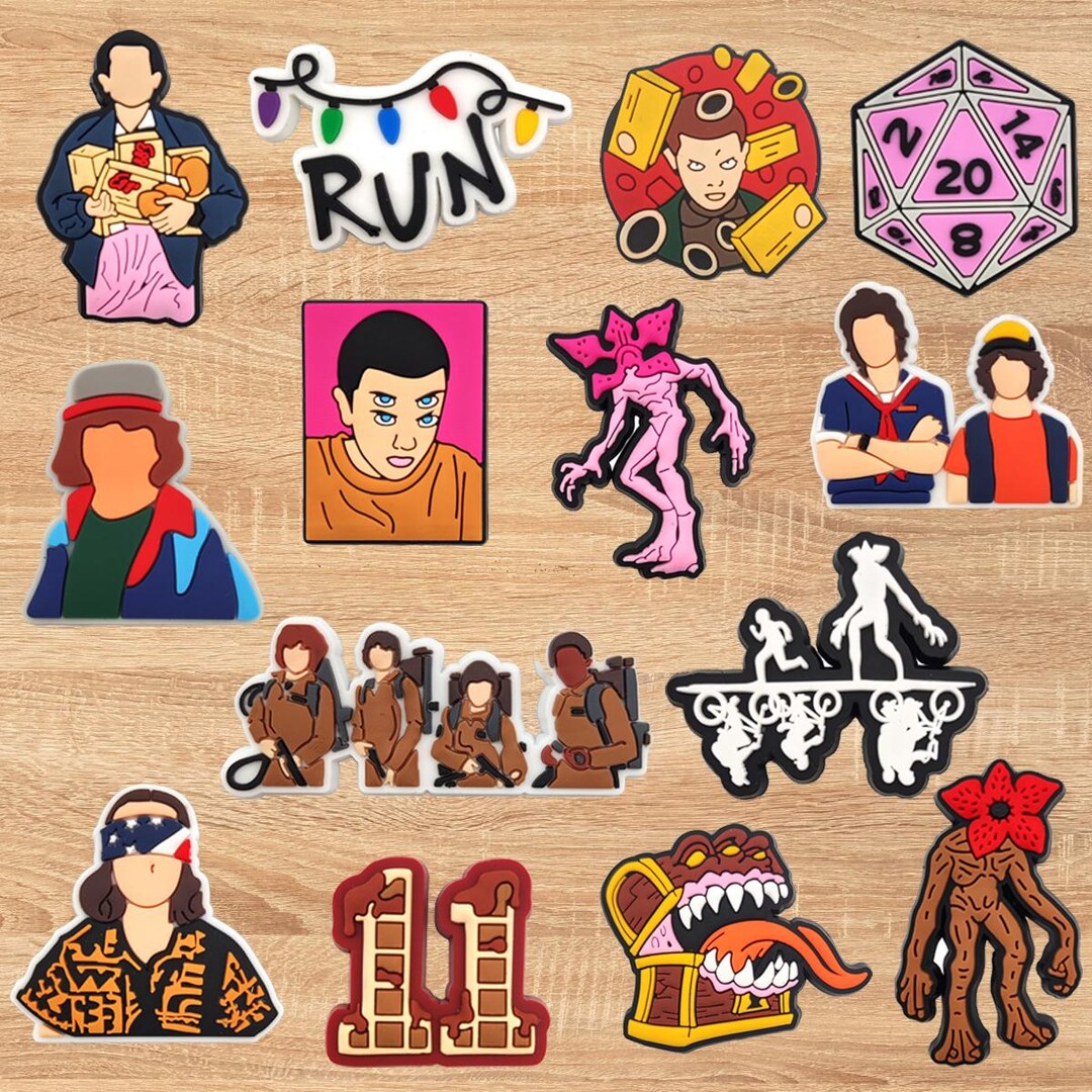 Cartoon Horror Shoe Charms, Cute Anime Charms for Shoes & Bags, Fun ...