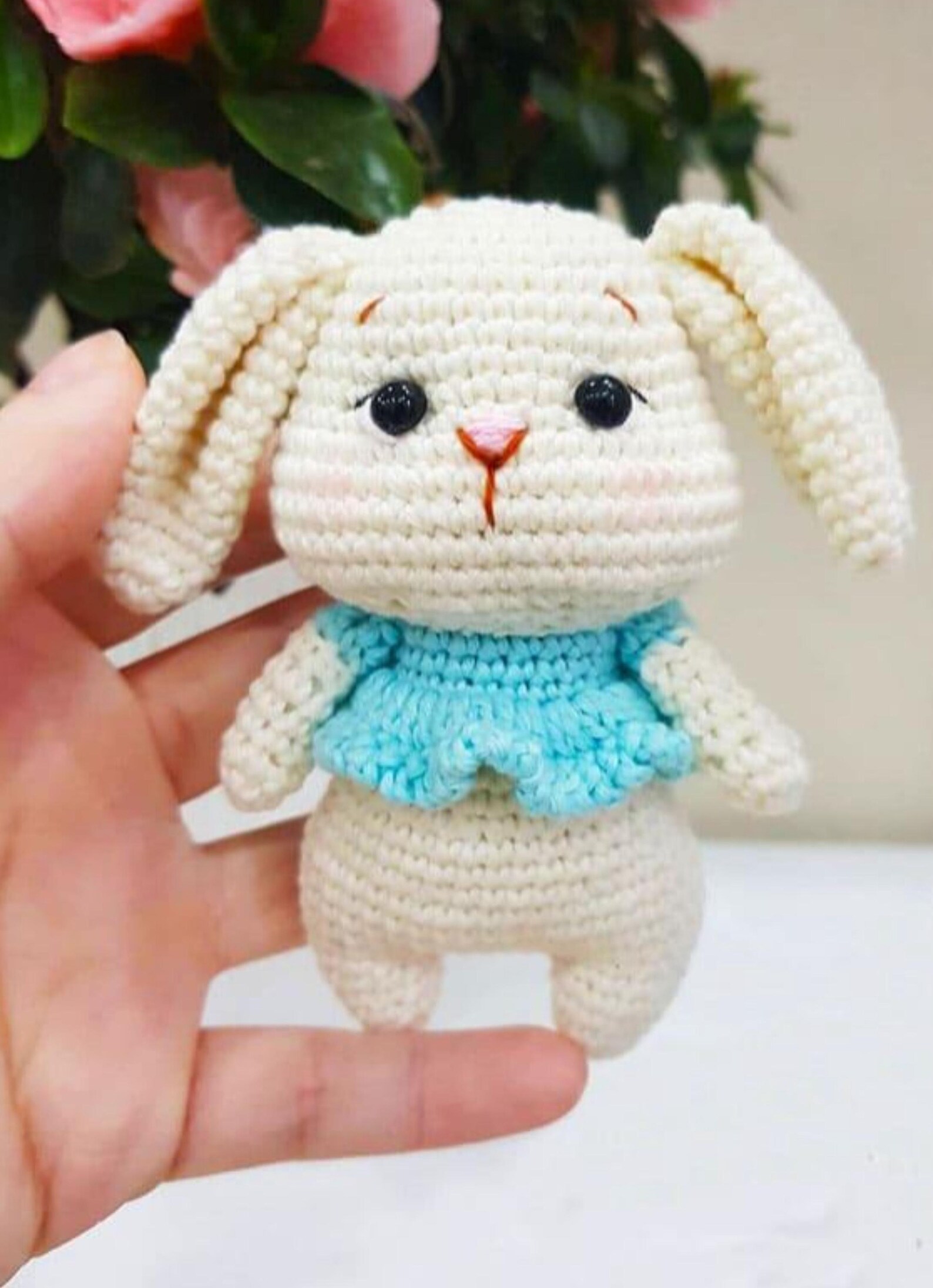 Chubby Cheeks Bunny Amigurumi Pattern – Cute PDF Crochet Rabbit, Kawaii ...