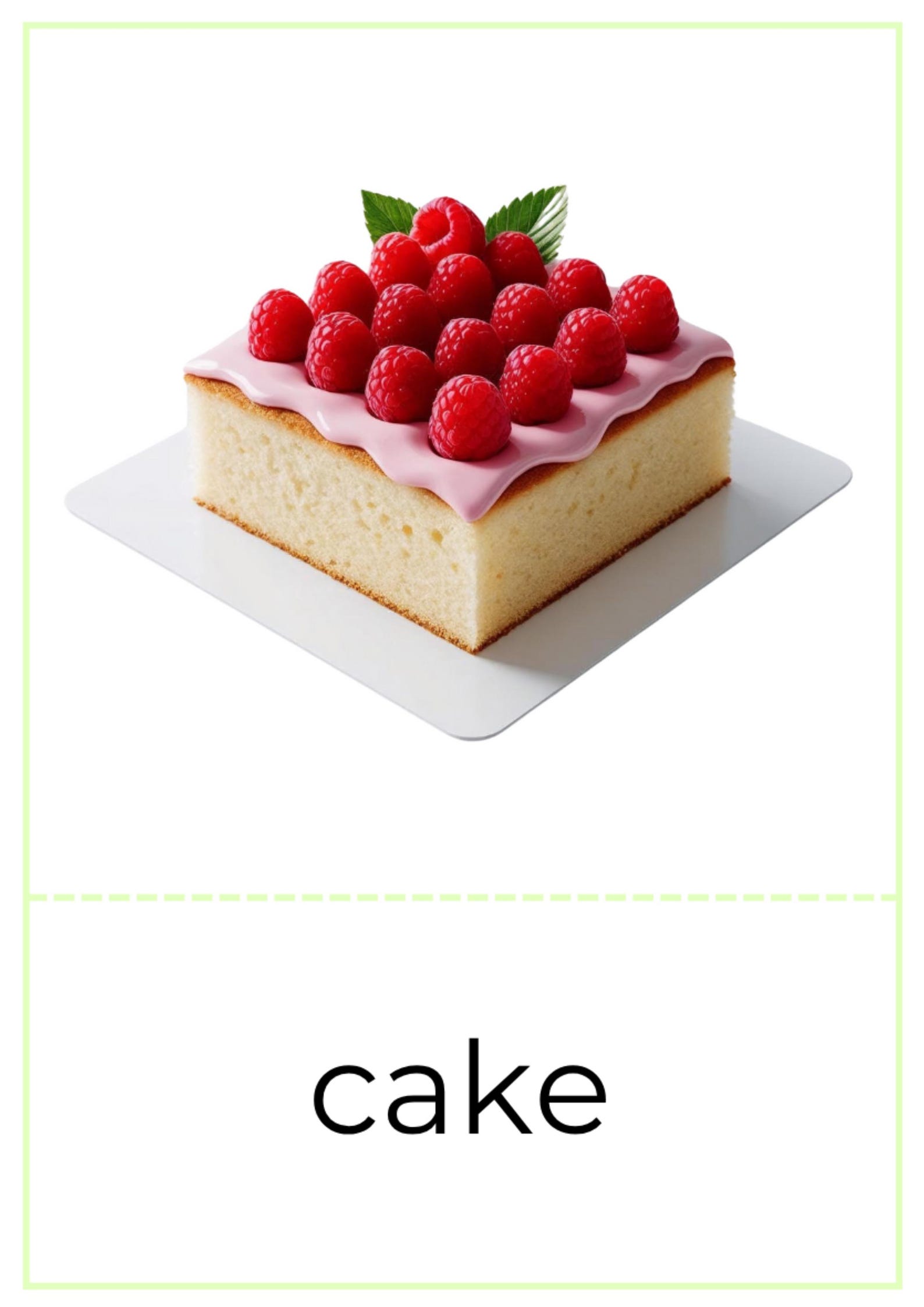 Printable English Flashcards – Food and Drinks – 55 Cards + Guide – ESL ...