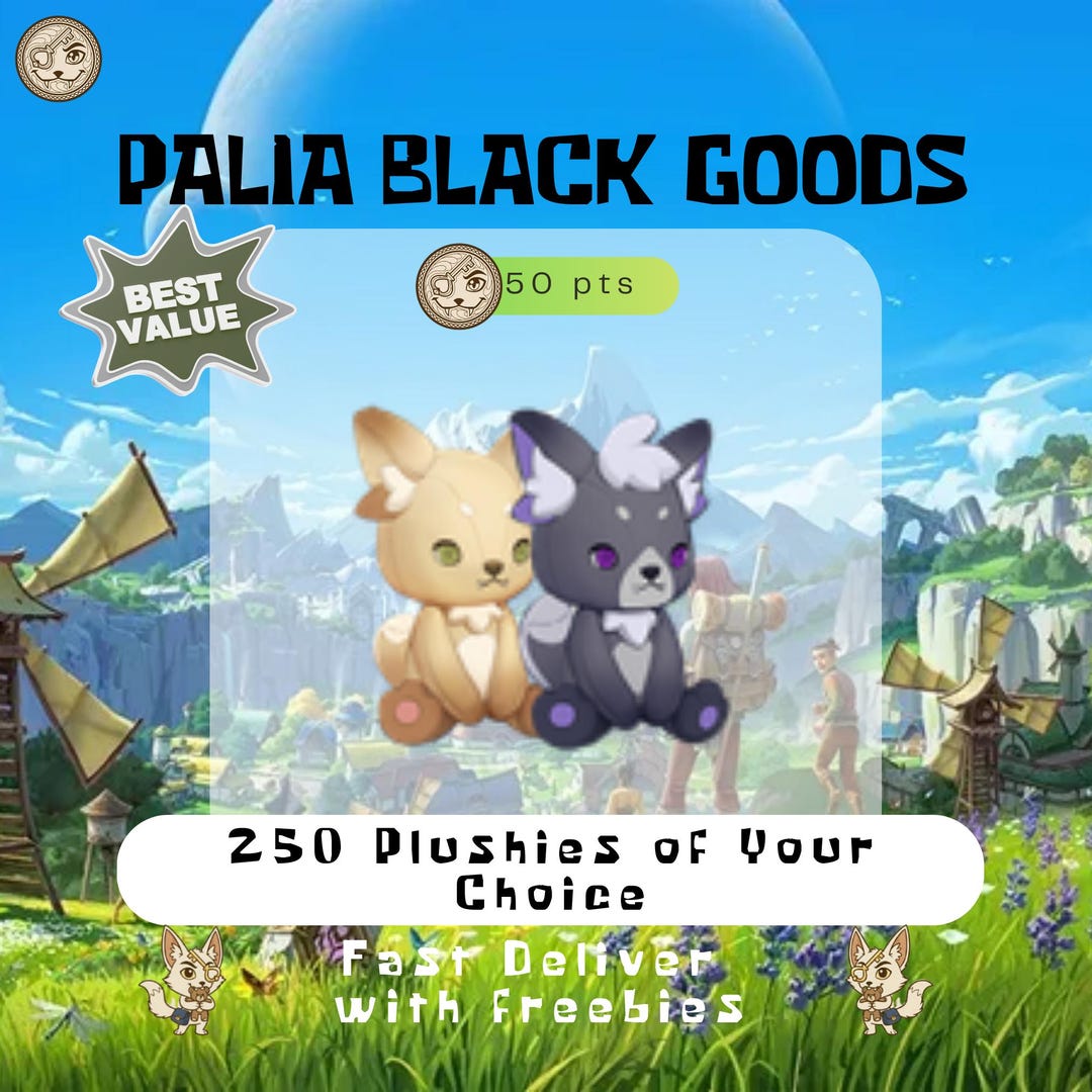 Palia Choose Any 250 Pcs Plushies/pods of Your Choice - Etsy