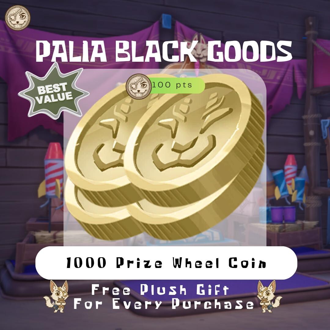 Palia 1000 Prize Wheel Coin - Etsy