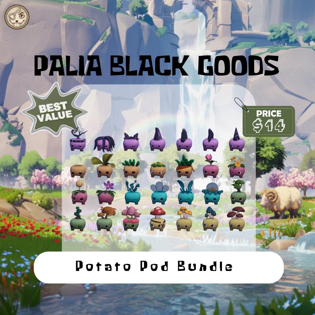 Palia Potato Pod Bundle - Etsy