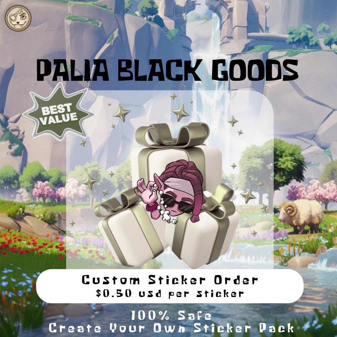 Palia Stickers Custom Order - Etsy