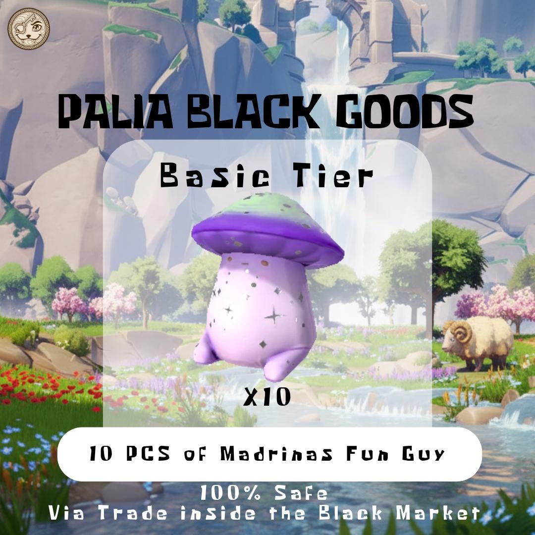 Palia Madrinas Fun Guy Basic Tier (10 PCS of Madrinas Funguy) - Etsy