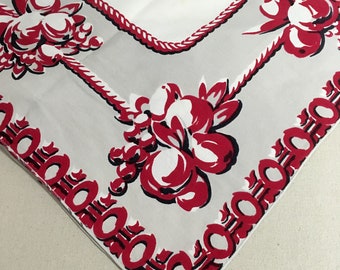 Apple tablecloth | Etsy