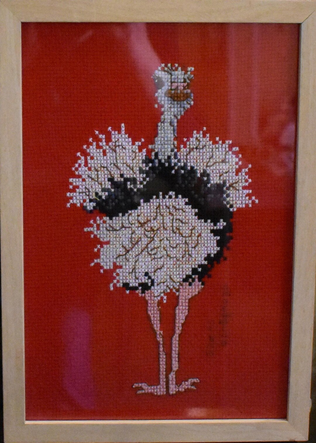 Ostrich - Embroidery - Etsy