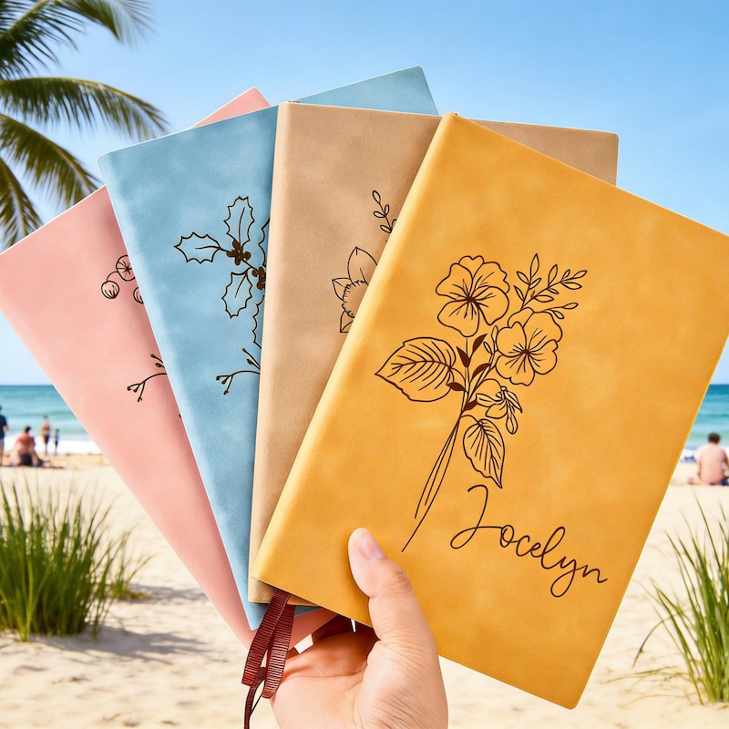 Soft Cover Yellow Journal - Etsy