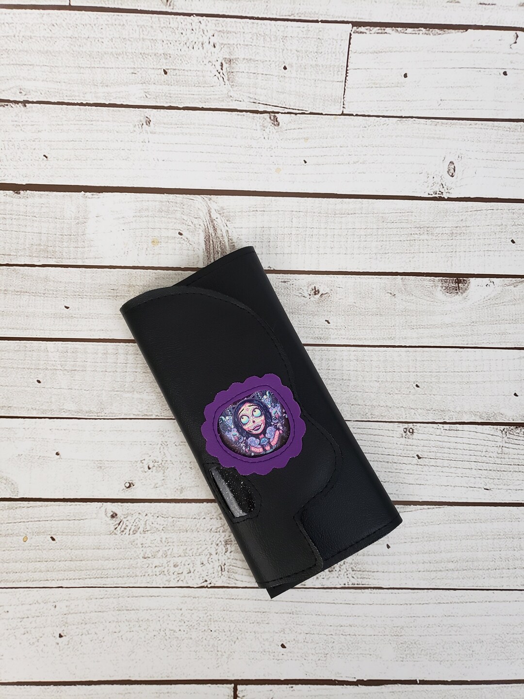 Skull Wallet | Corpse Bride Vinyl Wallet - Etsy