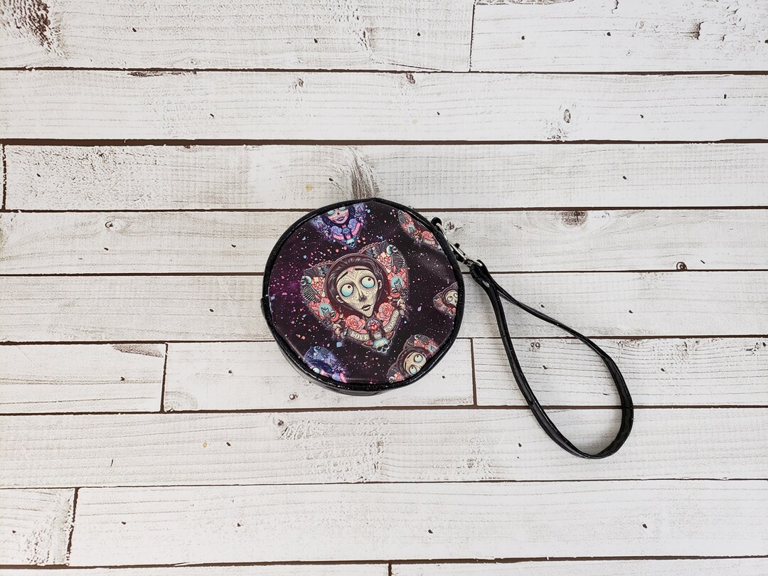 Mini Circle Purse - Corpse Bride Vinyl - Etsy