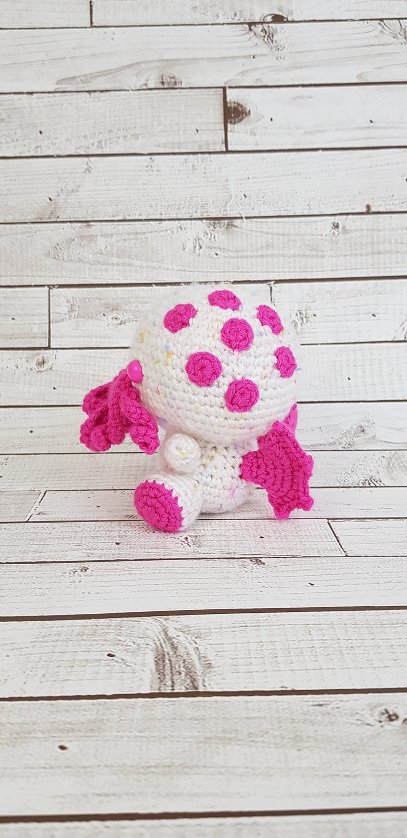 Cthulhu Stuffed Crochet Creature Pink Birthday Cake Cthulhu - Etsy