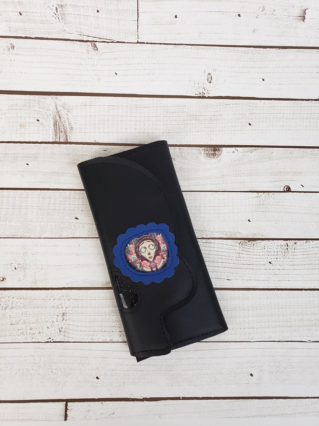 Skull Wallet | Corpse Bride Vinyl Wallet - Etsy