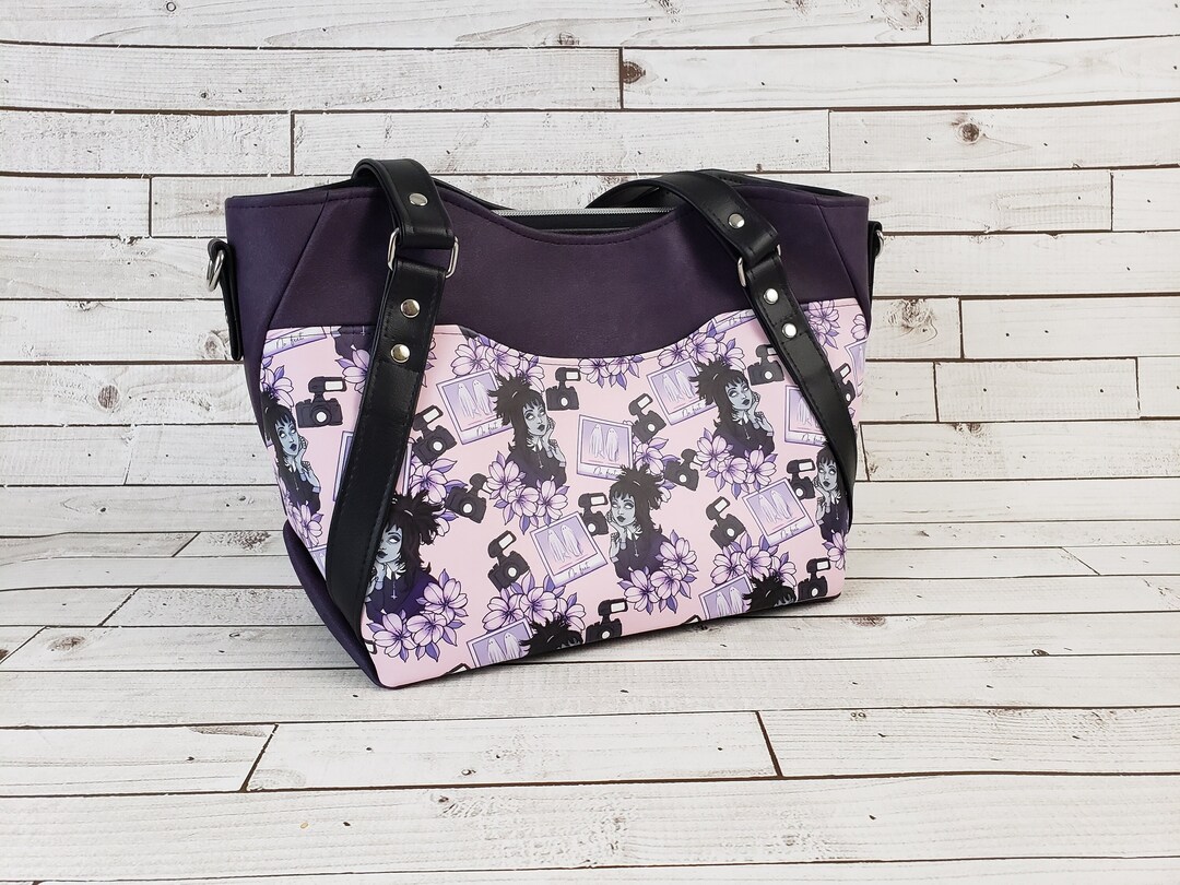 Lydia Deetz Goth Tote Shoulder Bag - Beetlejuice - Etsy