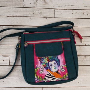 Tula Pink Queen of Hearts Crossbody Purse - Etsy