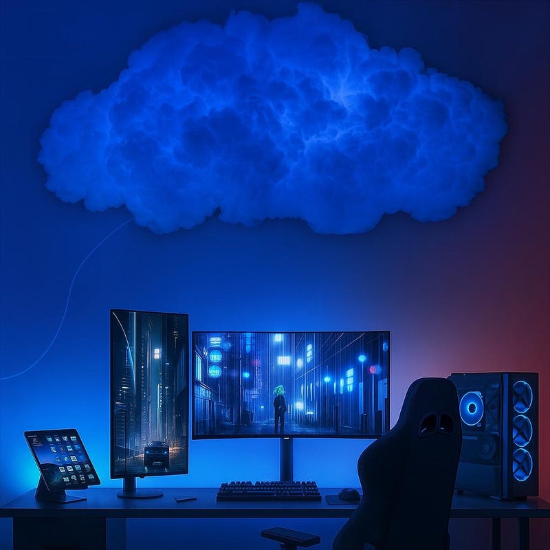 Cloud Ceiling Light - Etsy