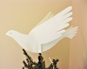 Dove Tree Topper - Etsy