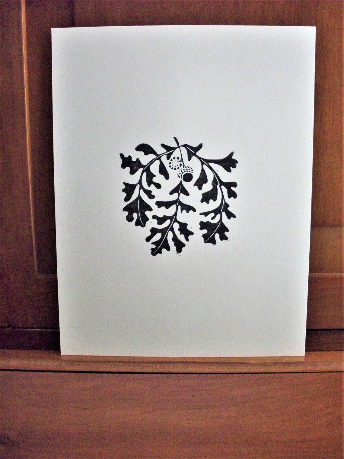 Printoak Leaves & Acorns - Etsy