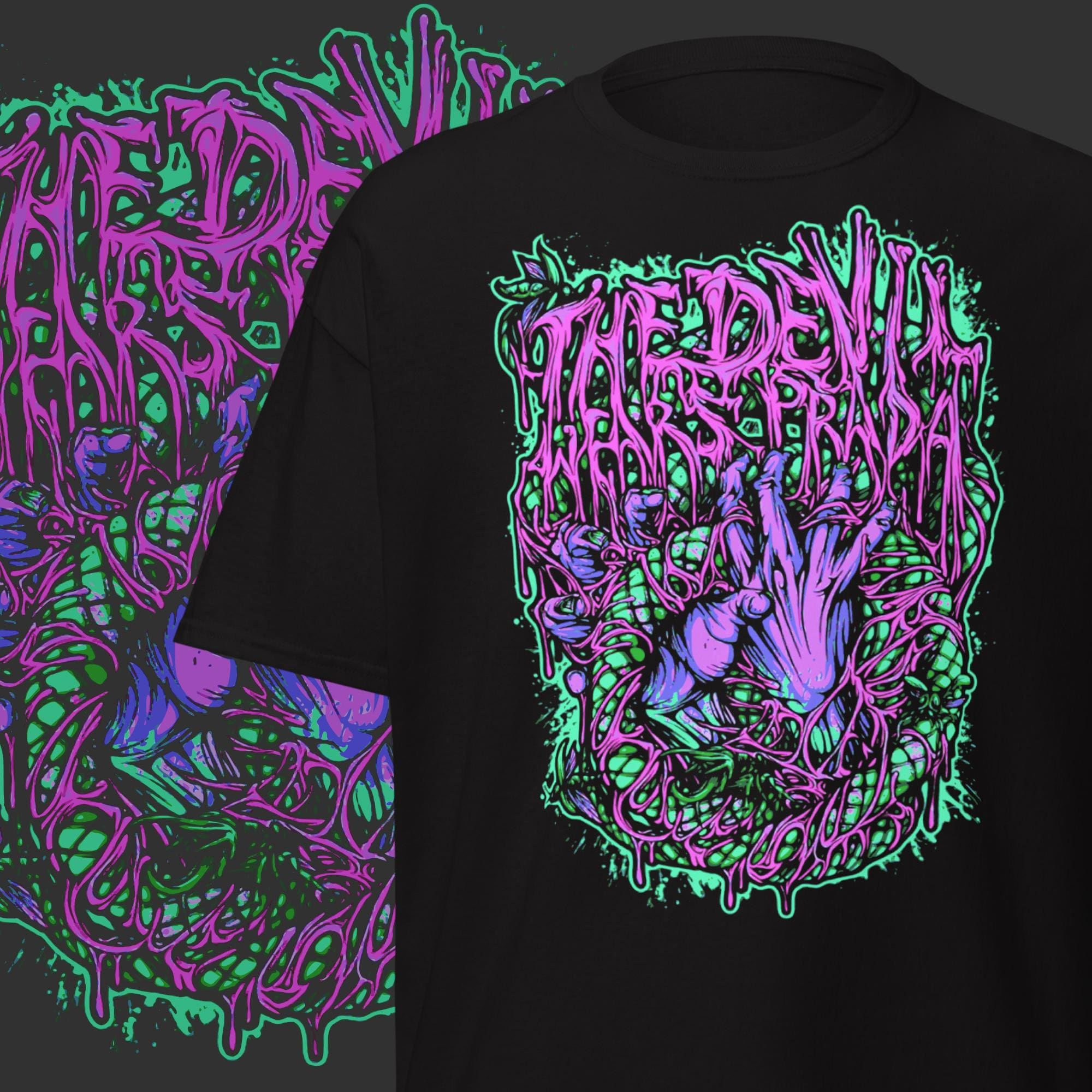 Metal Band T-shirt Heavy Metal Clothing for Old School Metalcore Fans ...