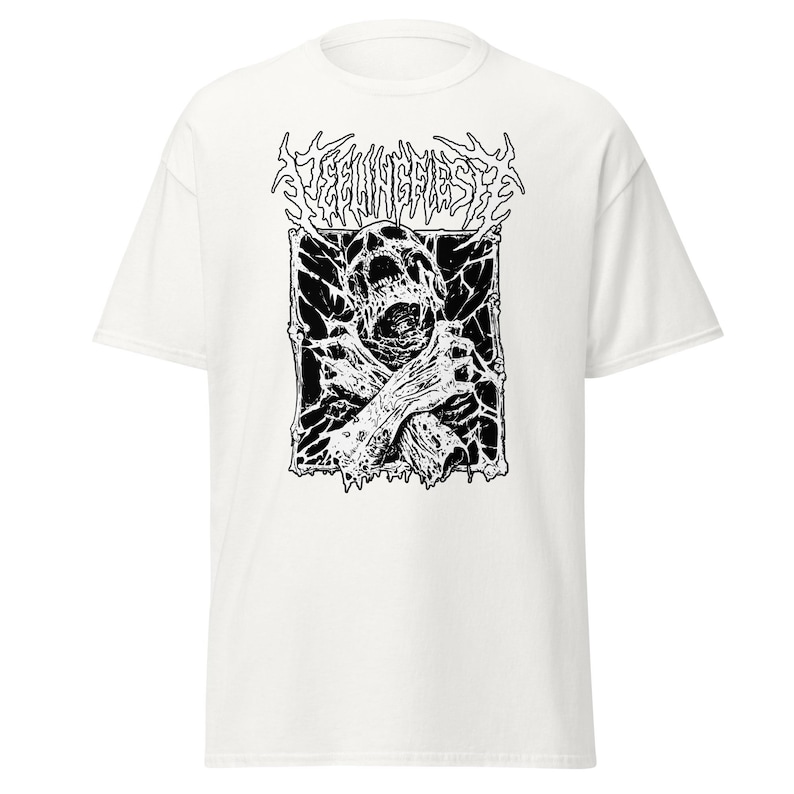 Peeling Flesh T-shirt Metal Merch Gifts for Metalhead Old School Metal ...