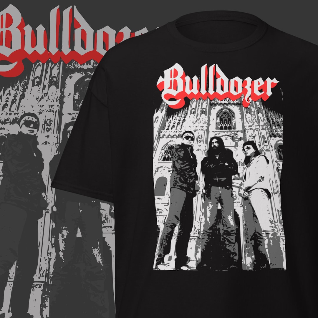 Bulldozer Band T-shirt - Etsy