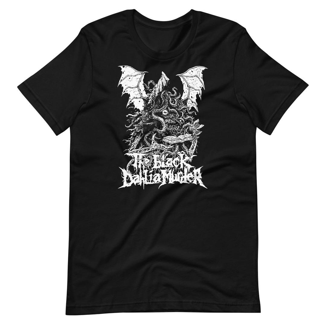 The Black Dahlia Murder T-shirt Deathcore Clothing Gifts for Metalheads ...