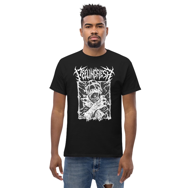 Peeling Flesh T-shirt Metal Merch Gifts for Metalhead Old School Metal ...