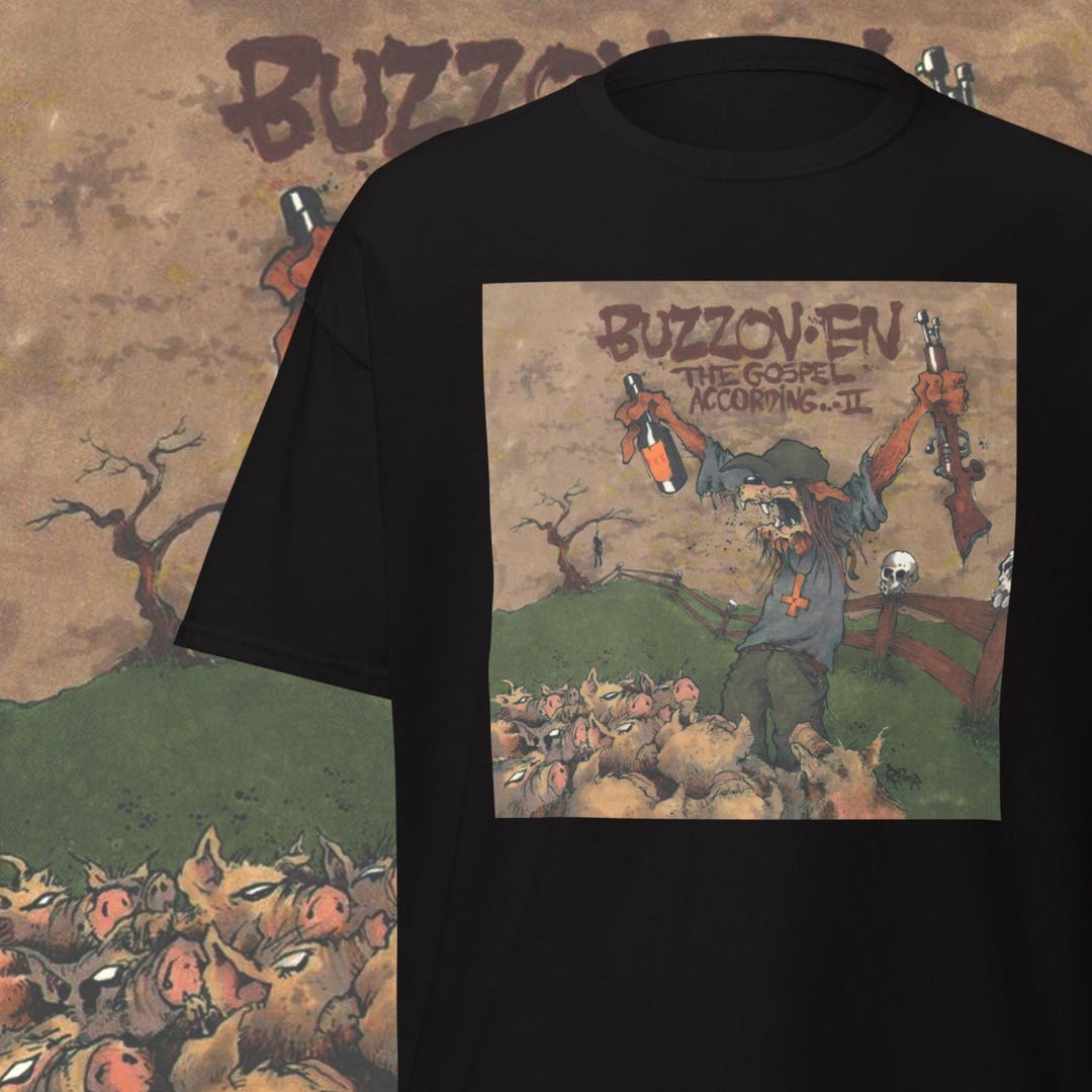 Buzzoven Sludge Metal T-shirt: Stoner Rock Band Merch - Etsy