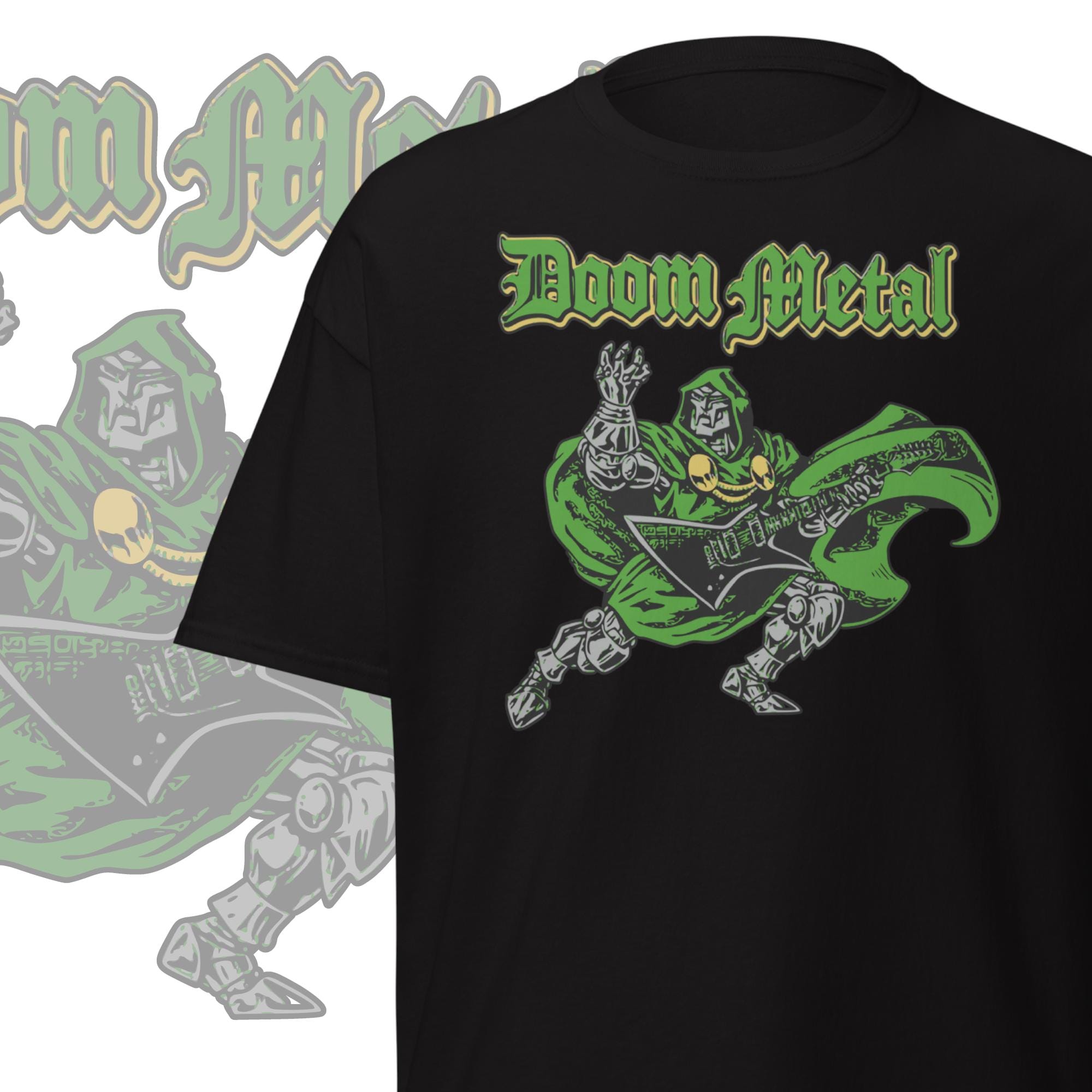 I Love Doom Metal T-shirt Stoner Rock Apparel Heavy Metal Band Merch - Etsy