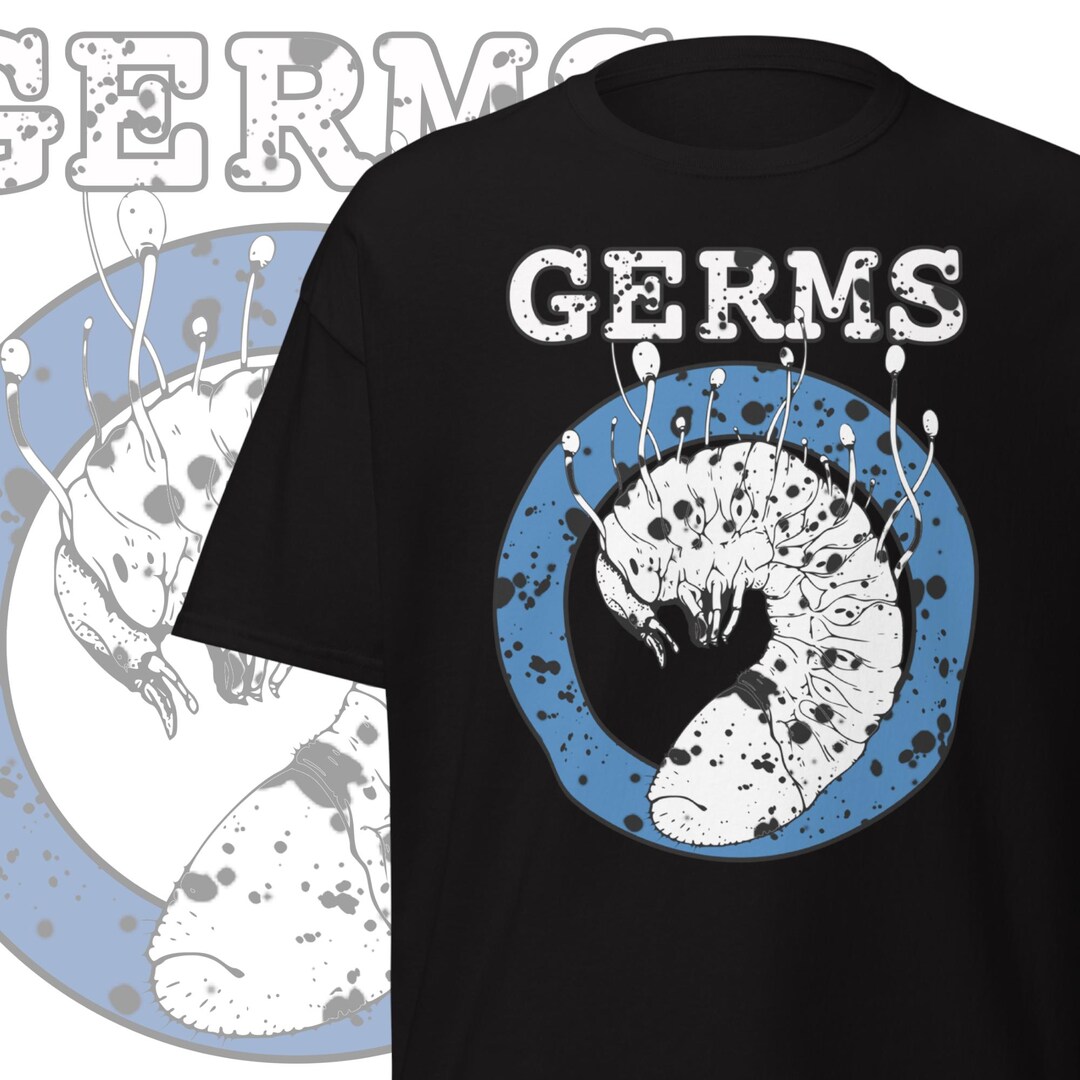 The Germs Band T-shirt Vintage Punk Rock Band Merch Classic Hardcore ...