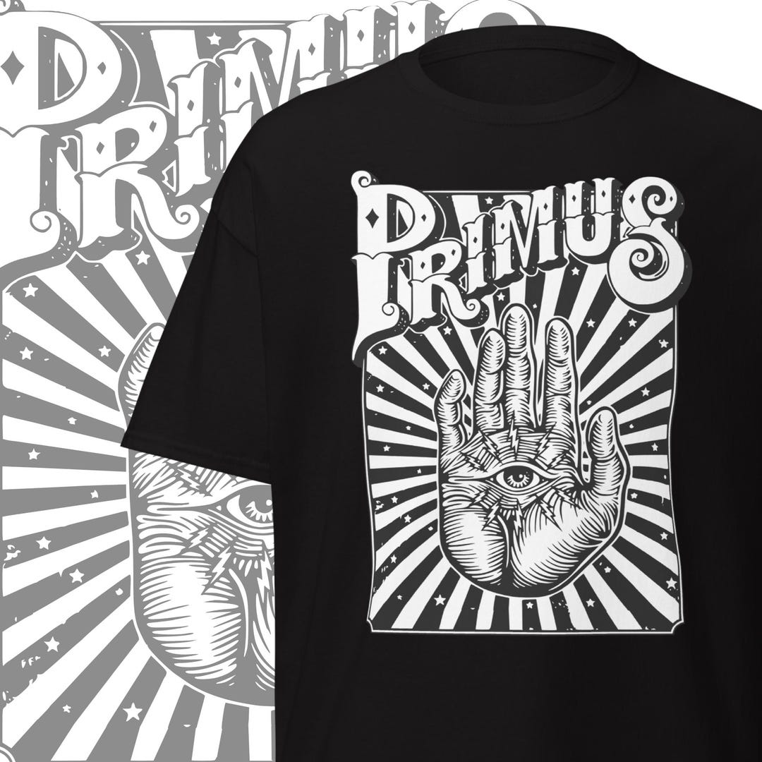 Primus T-shirt 90s Funk Rock Grunge Band Merch Rock N Roll Clothing ...