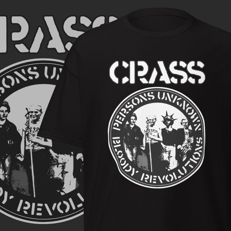 Crass Band Merch - Etsy