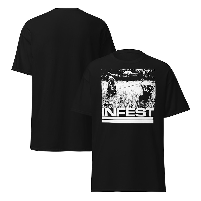 Vintage Infest Band T-shirt 80s Powerviolence Hardcore Punk - Etsy