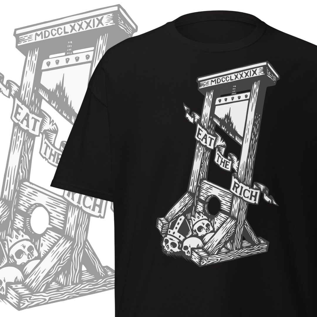 Eat the Rich Punk T-shirt: Vintage Anarcho-punk Style - Etsy