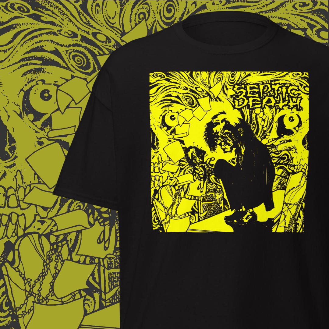Septic Death Band T-shirt - Etsy