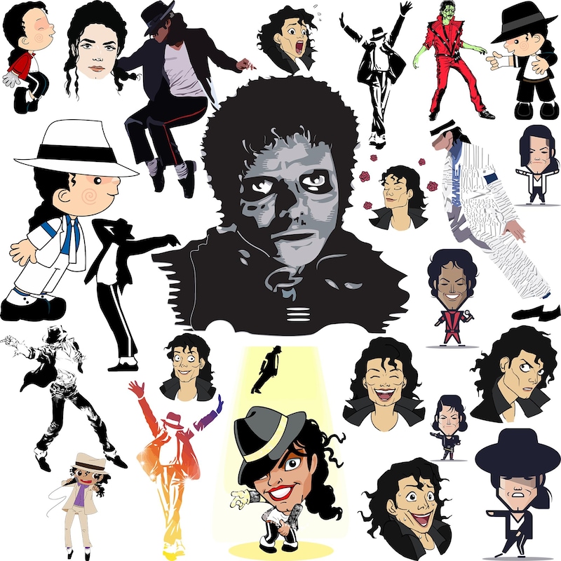 Michael Jackson Svg - Etsy