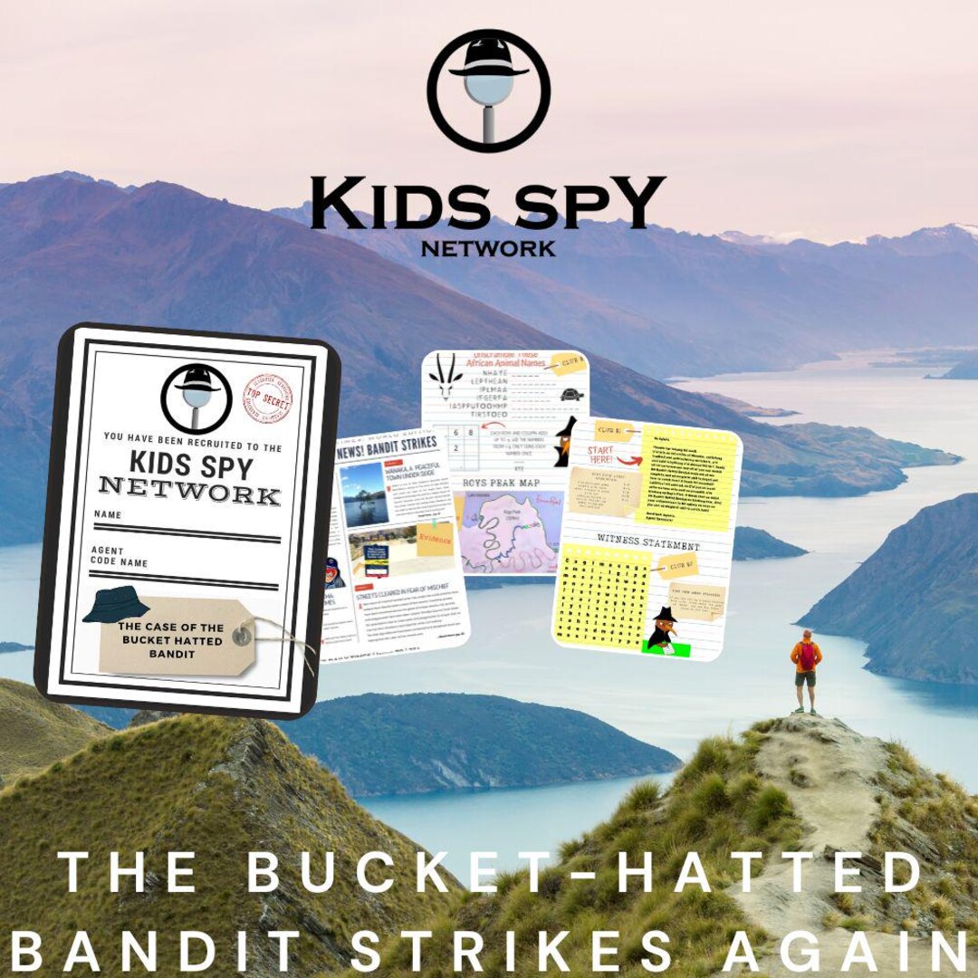 The Bucket Hatted Bandit Strikes Again - A Kids Spy Network Secret ...