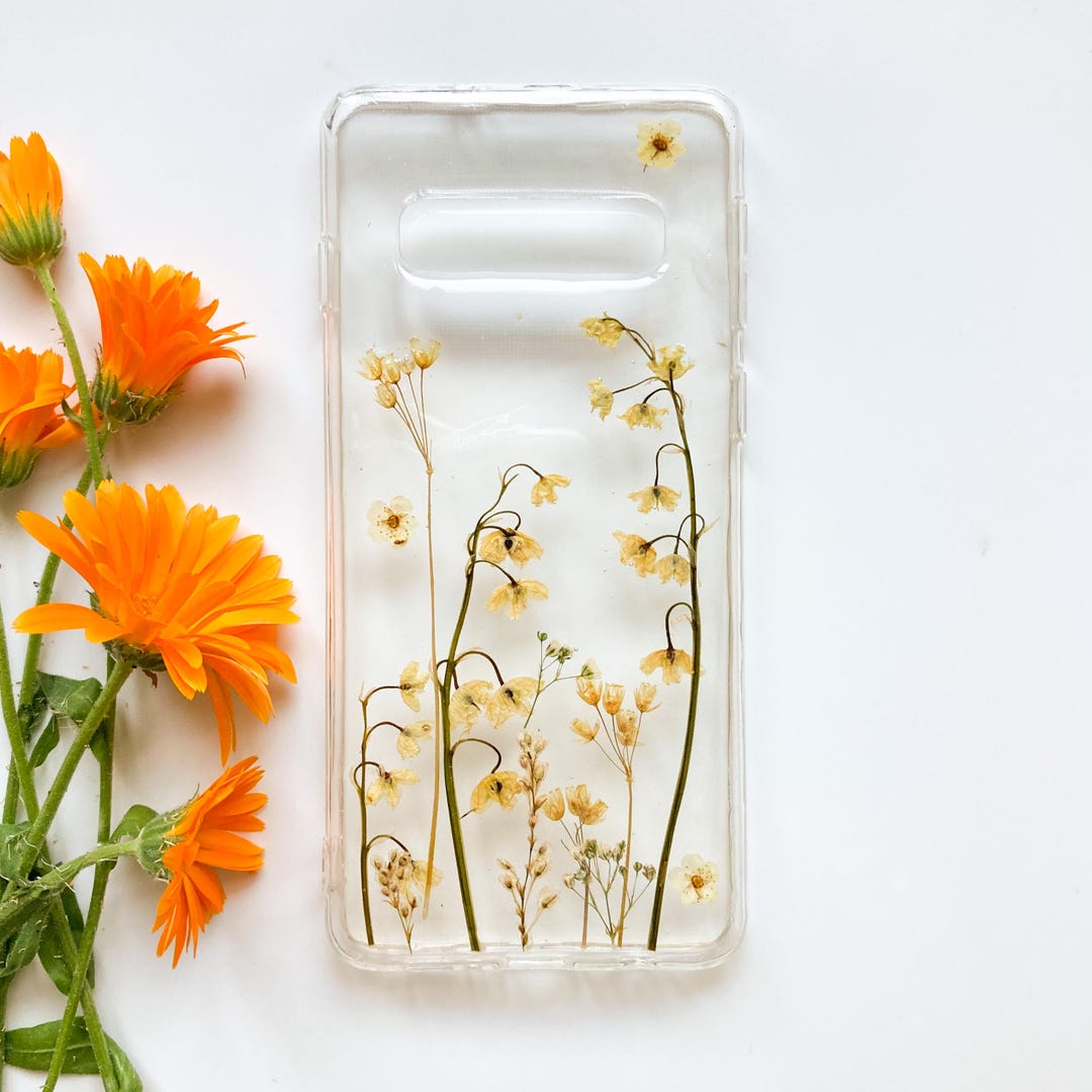Straw Colors Phone Case, Real Plants Phone Cover, Botanical Art, iPhone ...