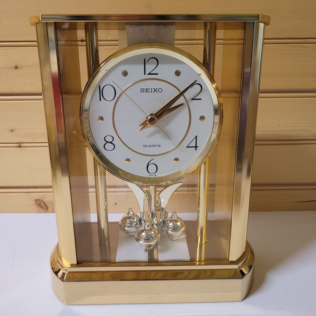 Seiko Anniversary Clock Pendulum Quartz Movement QQZ288G Battery 1998 ...