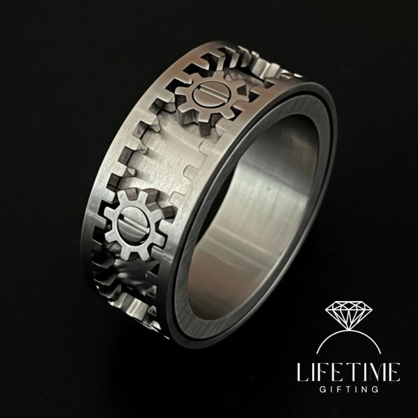 Mechanical Ring - Etsy