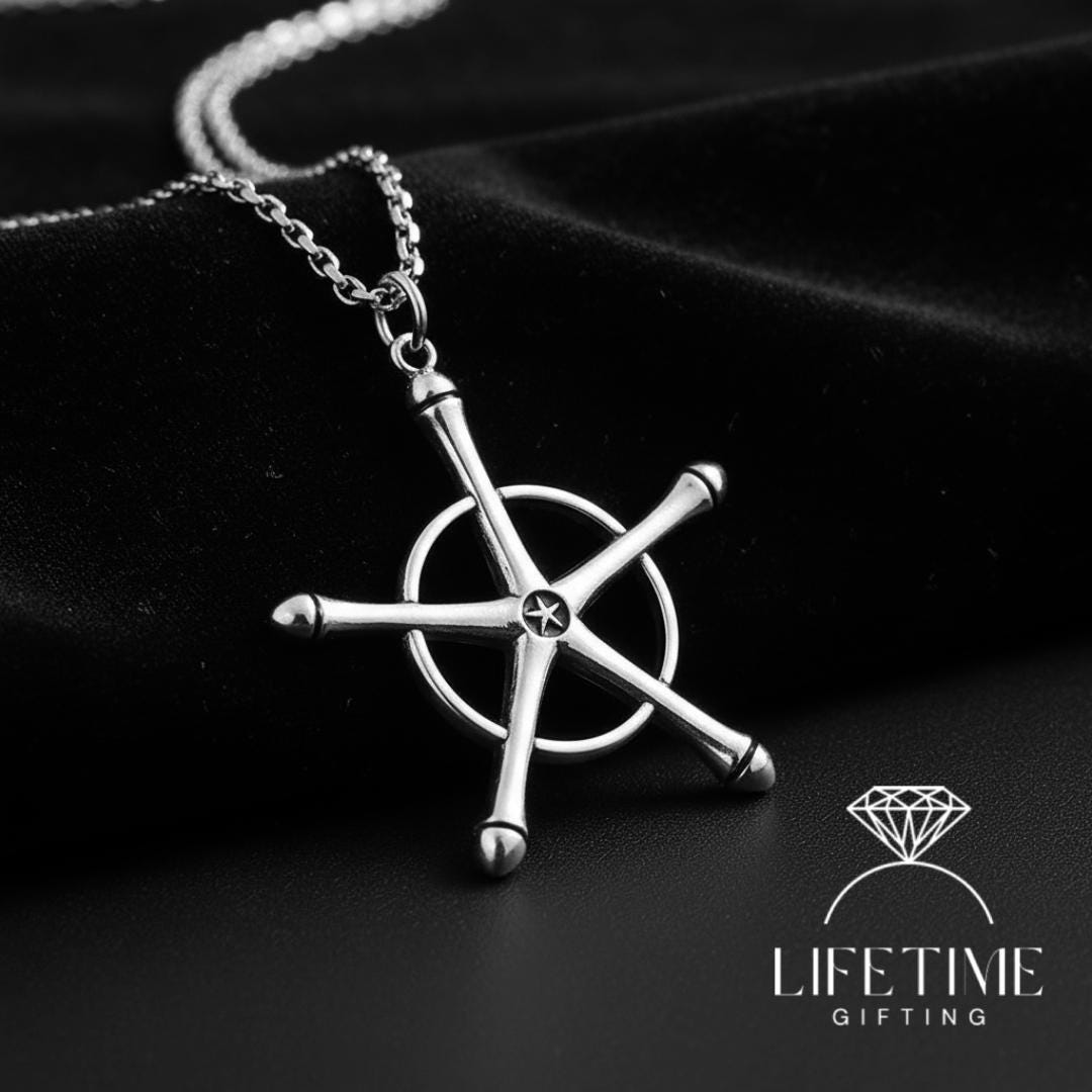 Bleach Quincy Necklace | Cosplay Amulet | Uryuu Necklace | Anime ...