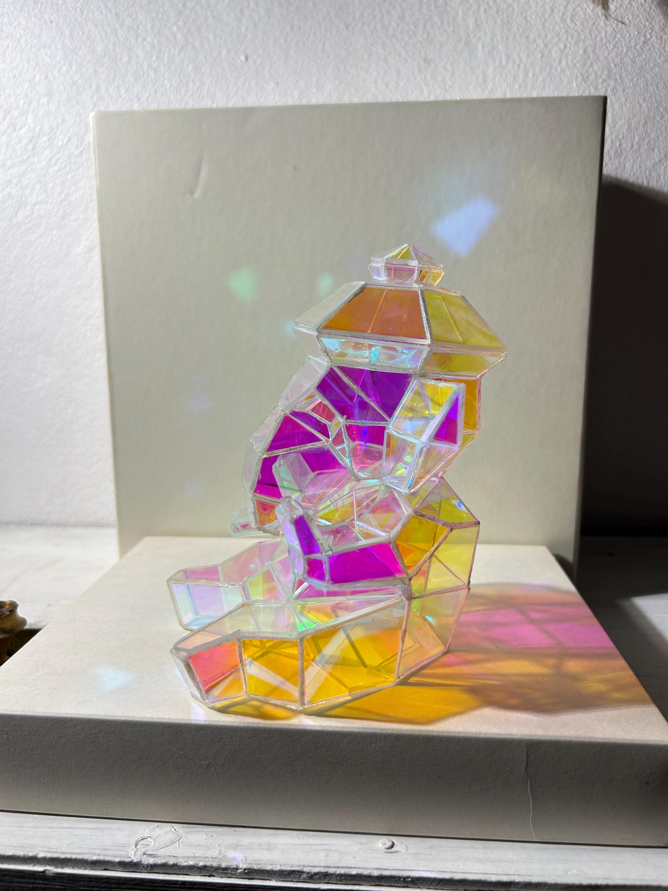 Limited Edition Iridescent Ganesh Geometric Sculpture - Etsy