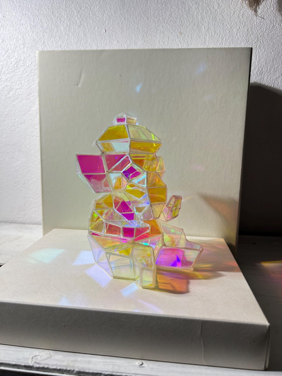 Limited Edition Iridescent Ganesh Geometric Sculpture - Etsy